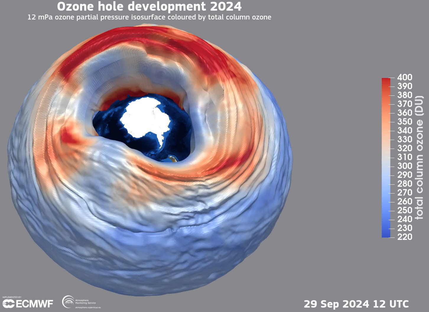 Μικρότερη η τρύπα του όζοντος το 2024 σε σχέση με τις προηγούμενες χρονιές - climatebook