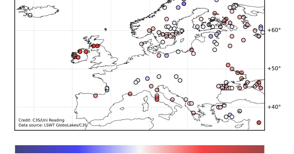 Ευρωπαϊκή Κατάσταση Κλίματος 2021- Μέρος Γ: Θερμοκρασία των ...